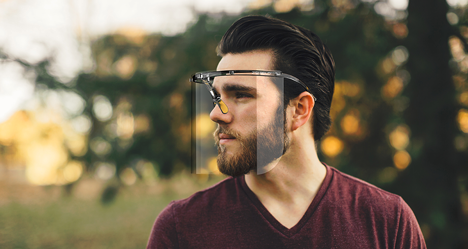 ZVerse Releases ZShield Ultra, an Eyeglass-Mounted Face Shield – ZShield™